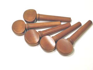 French 5 String Violin Pegs, 11102.5 french boxwood 5 string violin ...